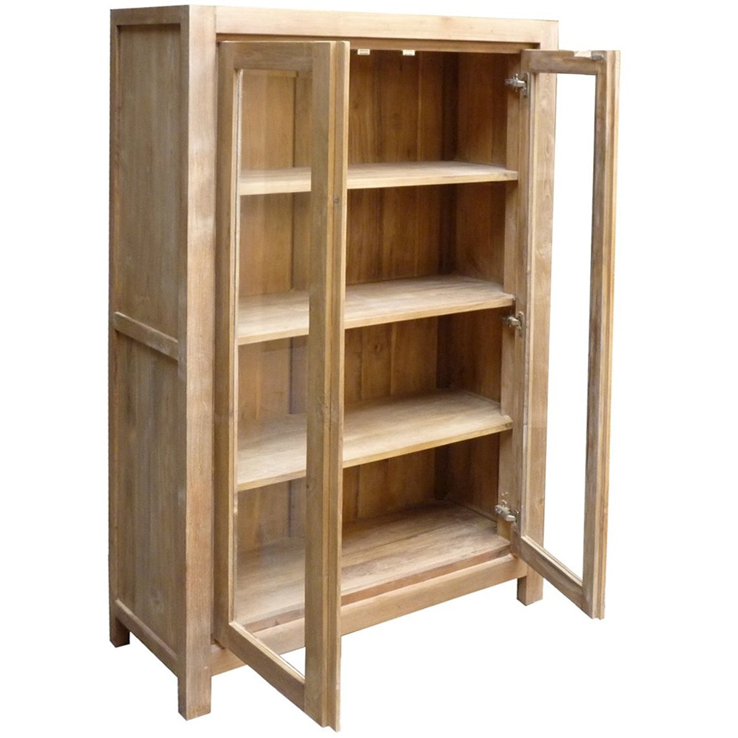 Recycled Teak Wood Singola Bathroom Linen Cupboard by Chic Teak only ...