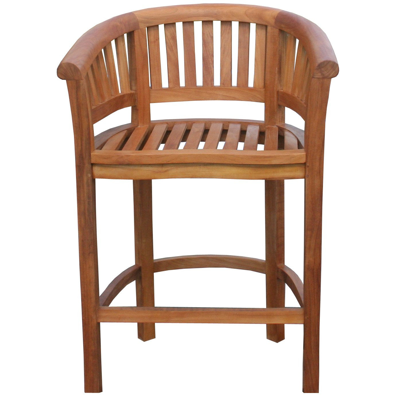 Teak Wood Peanut Bar Stool by Chic Teak only $679.25