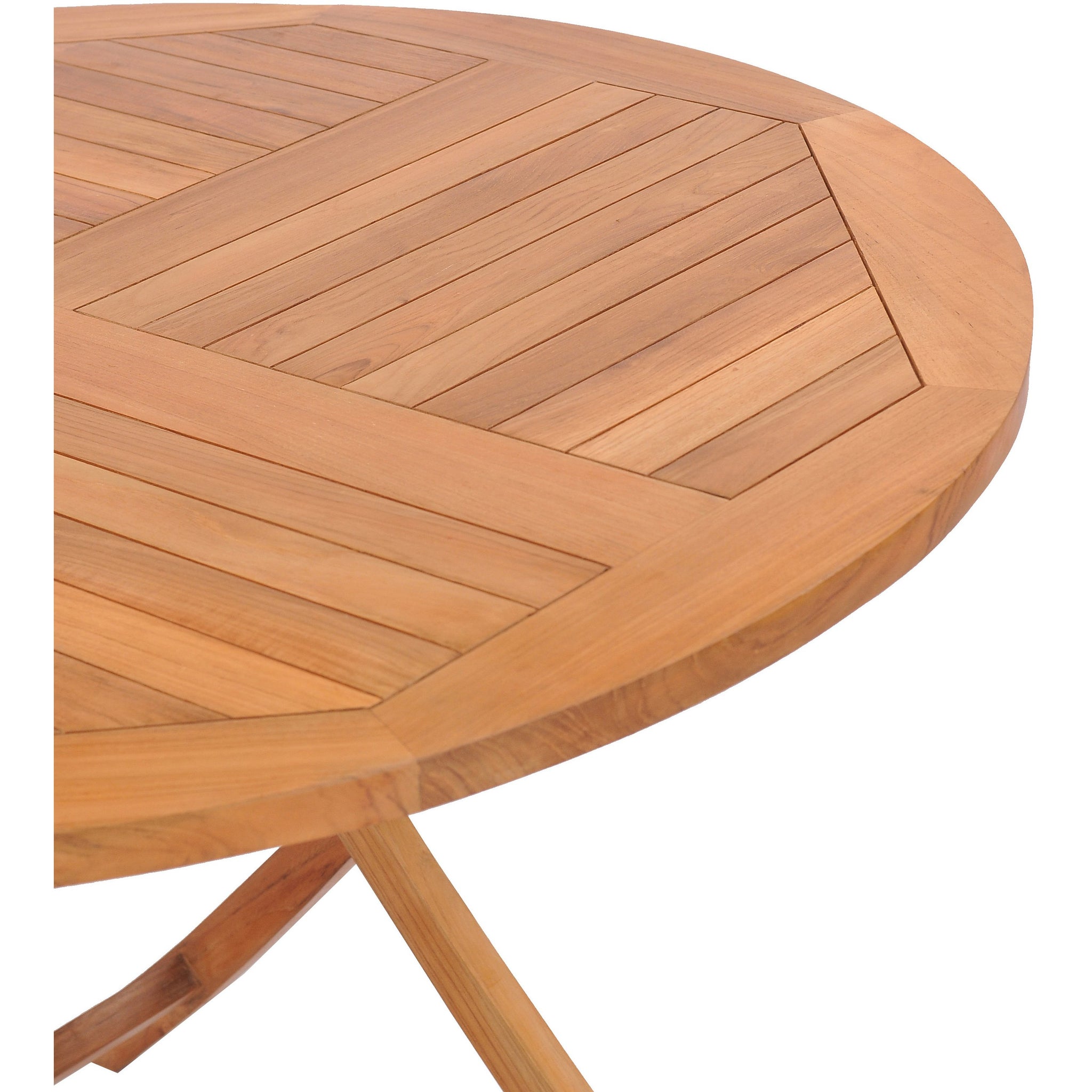 Teak Wood Java Folding Table, 47 inch by Chic Teak only $622.92