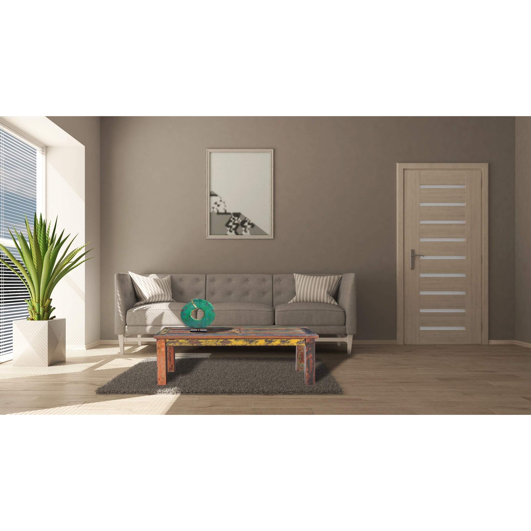 Marina del Rey Square Coffee Table made from Recycled Teak Wood Boats ...