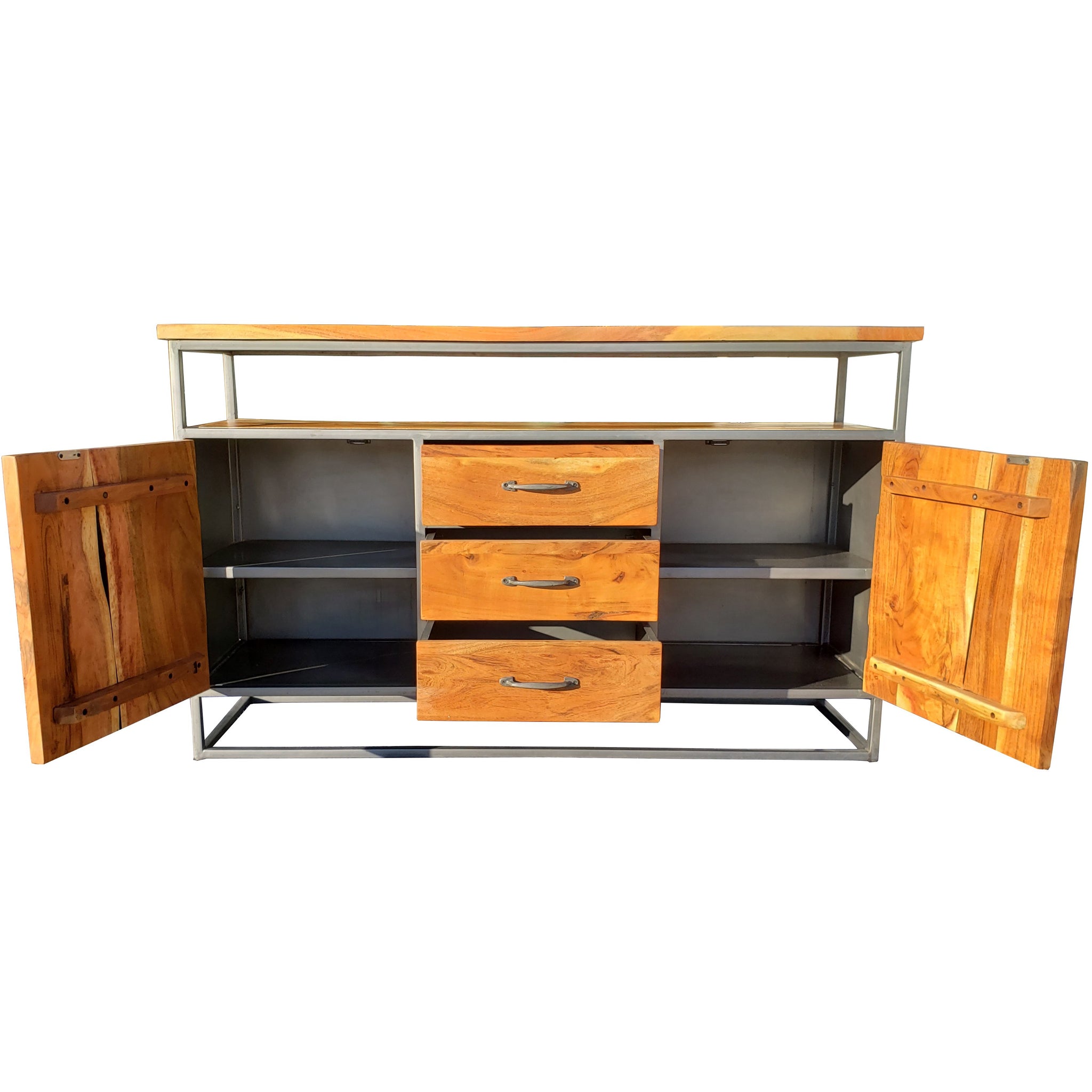 Oceanside Recycled Acacia Wood Buffet/Media Center by Chic Teak only ...